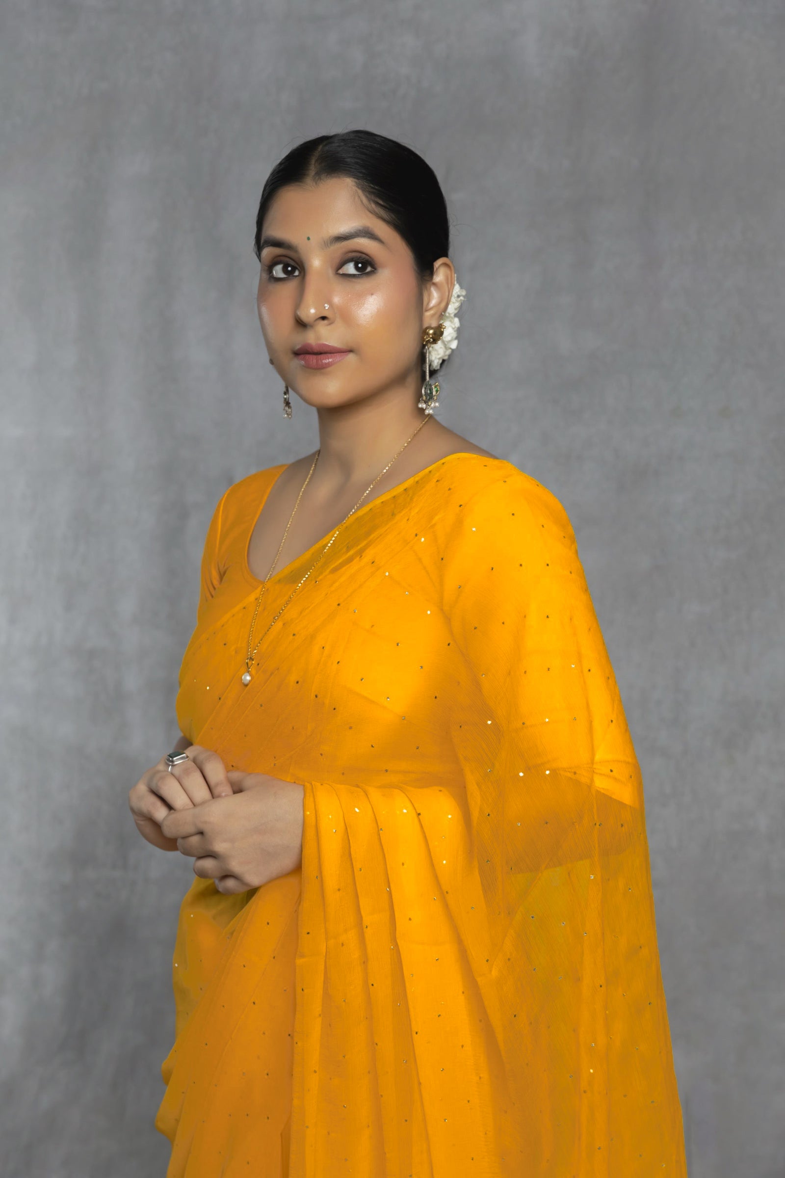 Sheer Sophistication: Handcrafted Chiffon Sarees | Explore Lightness ...