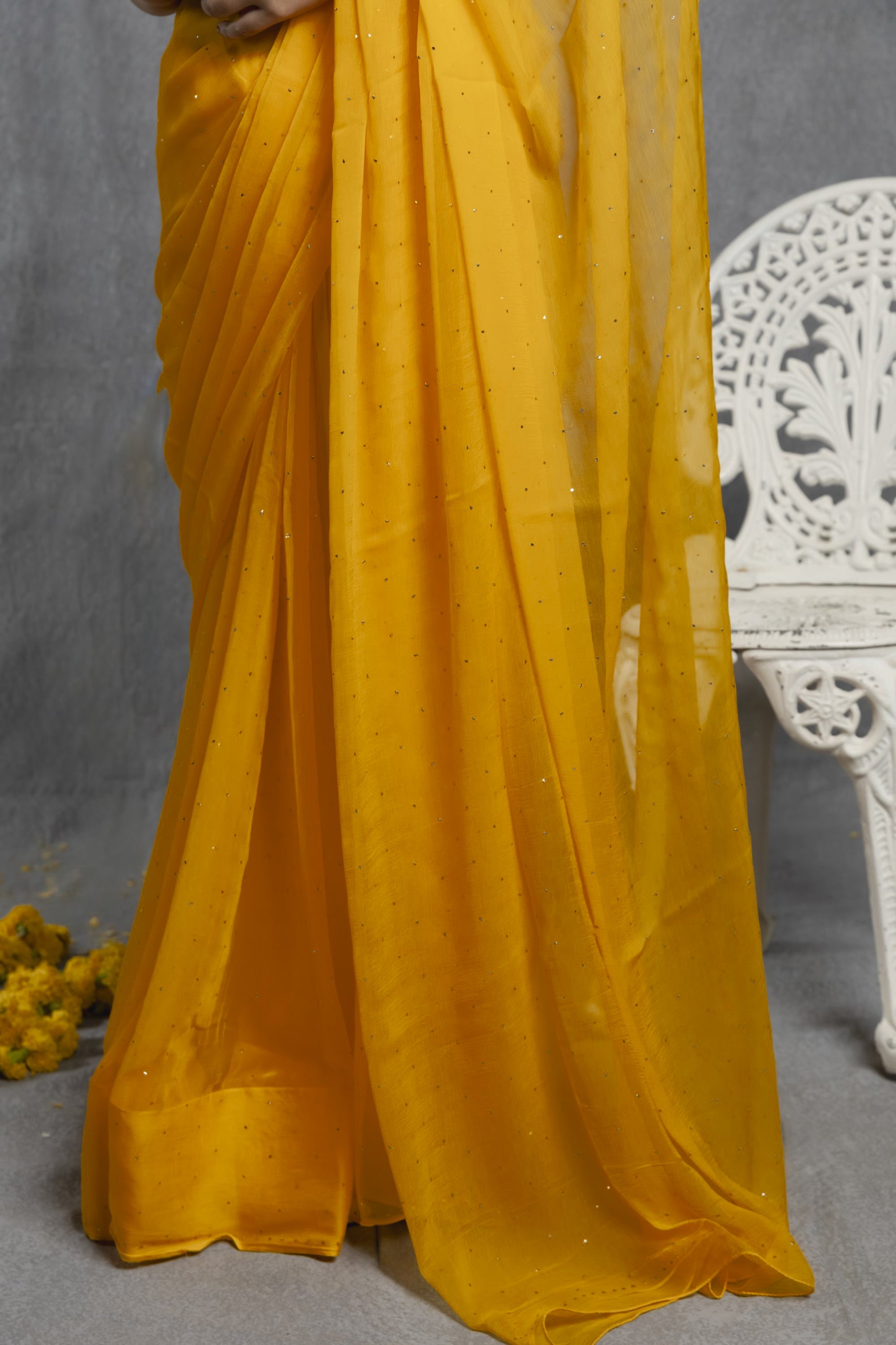 Sheer Sophistication: Handcrafted Chiffon Sarees | Explore Lightness ...