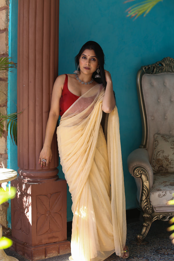 Sheer Sophistication: Handcrafted Chiffon Sarees | Explore Lightness ...